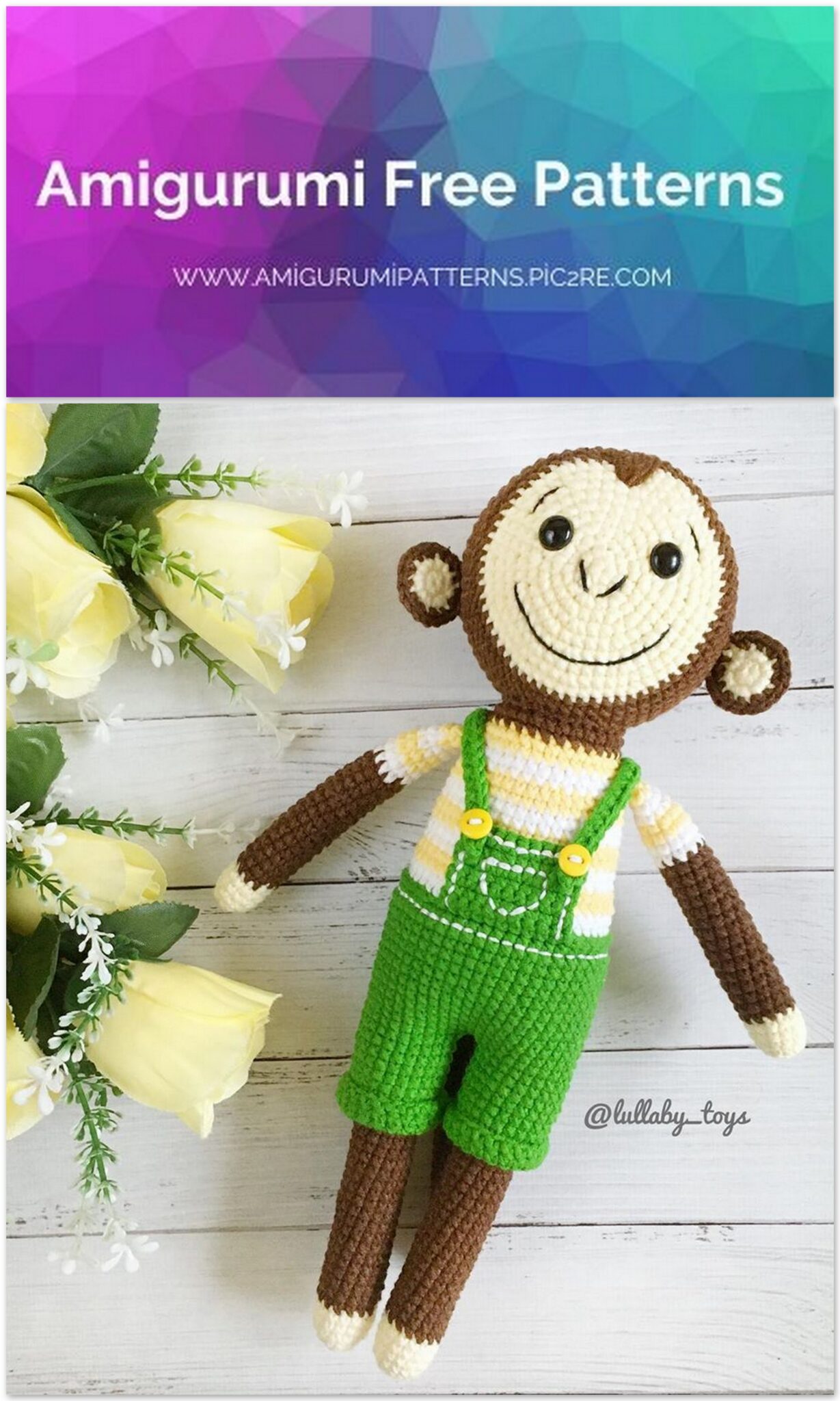 Amigurumi Monkey Dudu Free Crochet Pattern – Amigurumi Patterns Pic2re